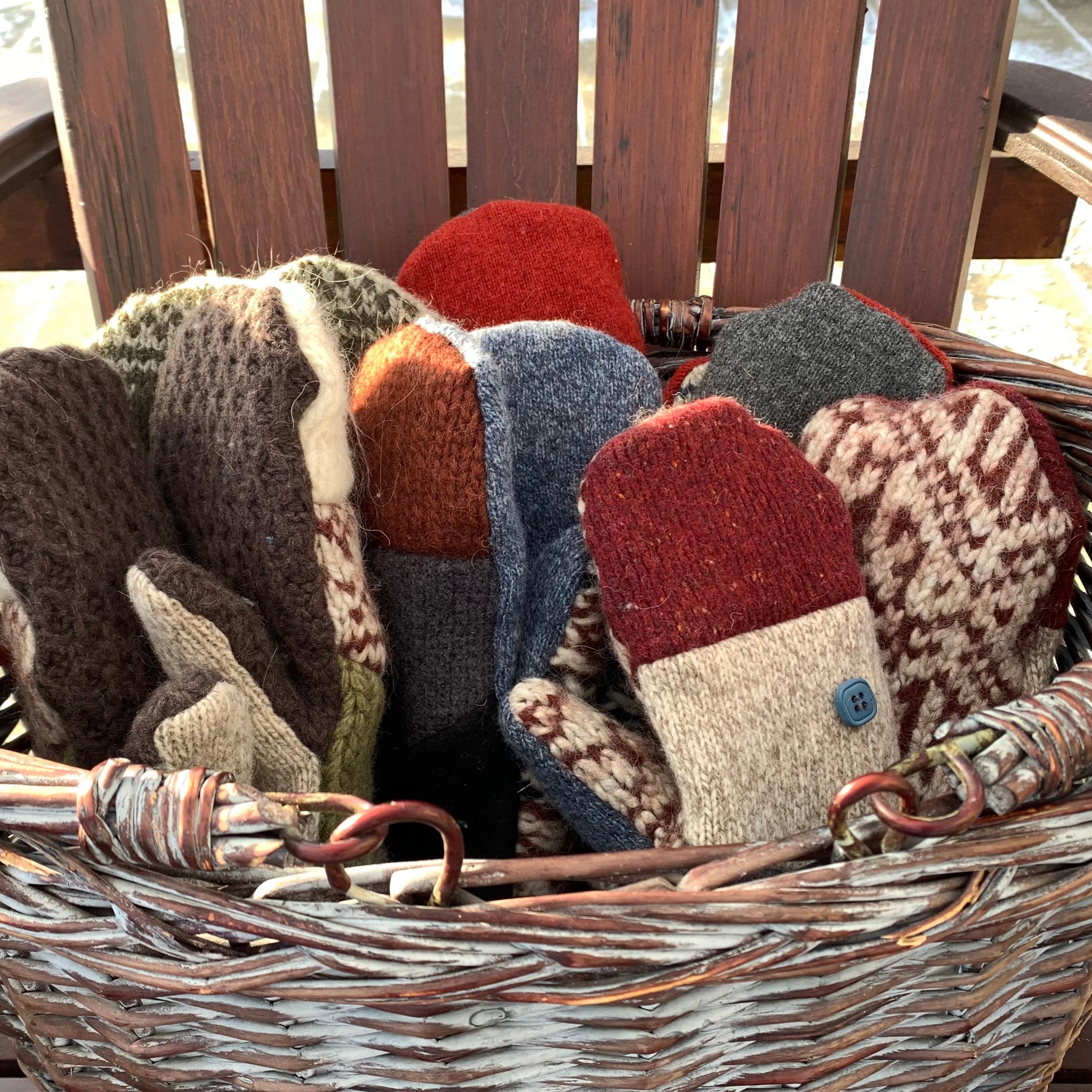 Extra-Large Mittens – jj wool company